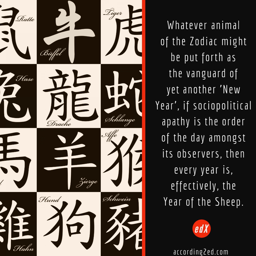 Happy Year of the Sheep