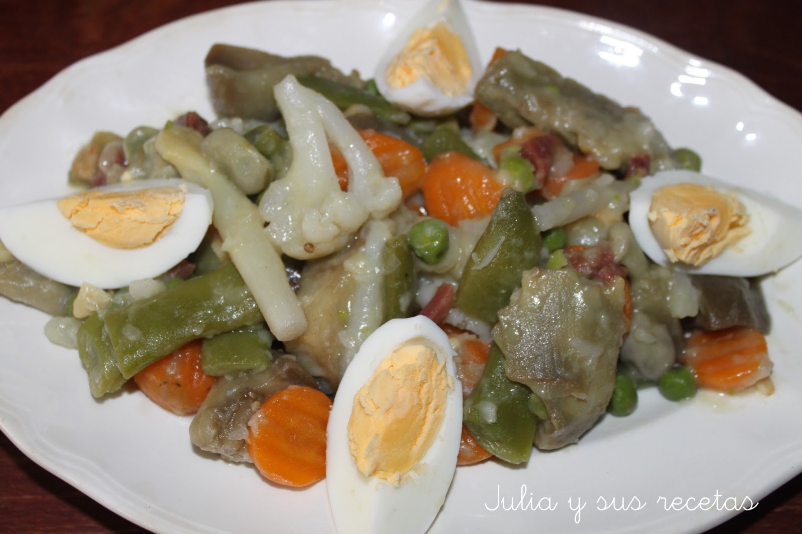 JULIA Y SUS RECETAS: MENESTRA DE VERDURAS