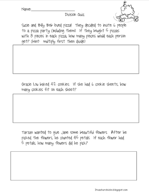 3 Teacher Chicks: A BUNCH of Random Math FREEBIES!