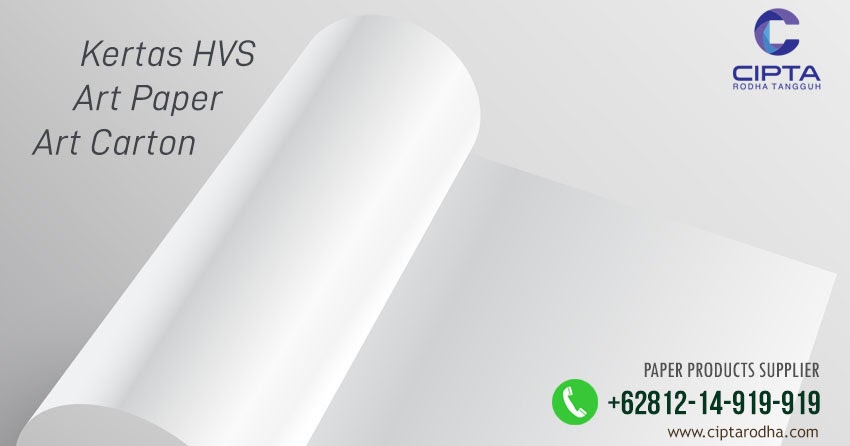Sedia Kertas HVS, Art Paper, Art Carton Per-Roll | PT Cipta Rodha ...
