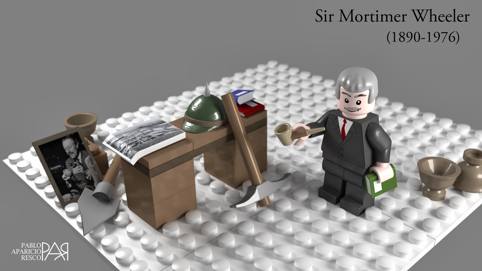 PAR: ArqueoLEGO. Sir Mortimer Wheeler (1890-1976)