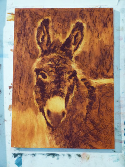 Rita Kirkman's Daily Paintings: Burro