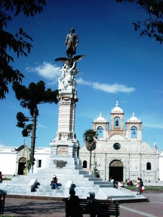 Parques en Riobamba: Parque "Pedro Vicente Maldonado"