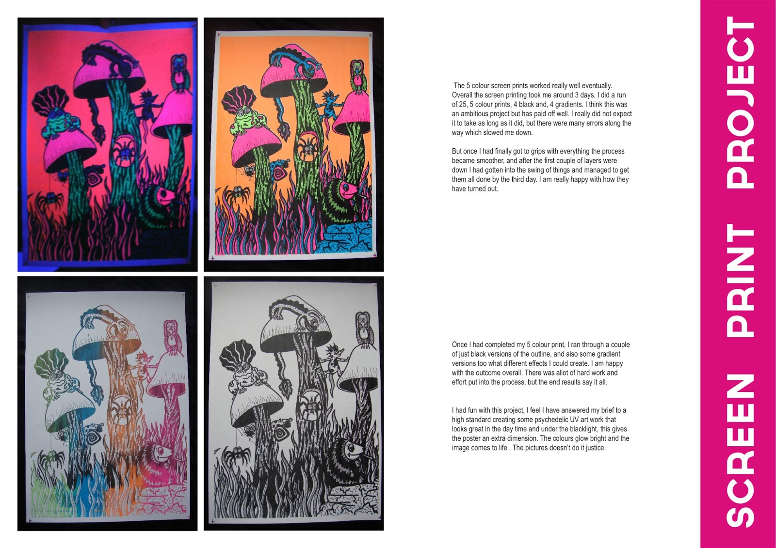 Design Practice: SELF INITIATED SCREEN PRINT PROJECT