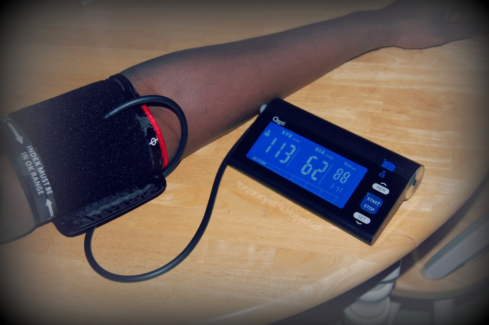 Temporary Waffle Ozeri Cardio Tech Digital Arm Blood Pressure Monitor Temporary Waffle Ozeri Cardio Tech Digital Arm Blood Pressure Monitor