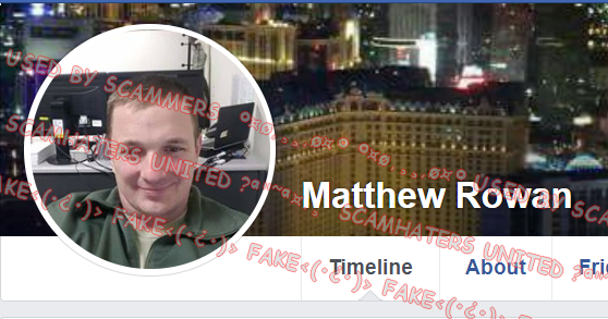 ScamHaters United .. Visit us also on Facebook and Instagram : MATTHEW ...