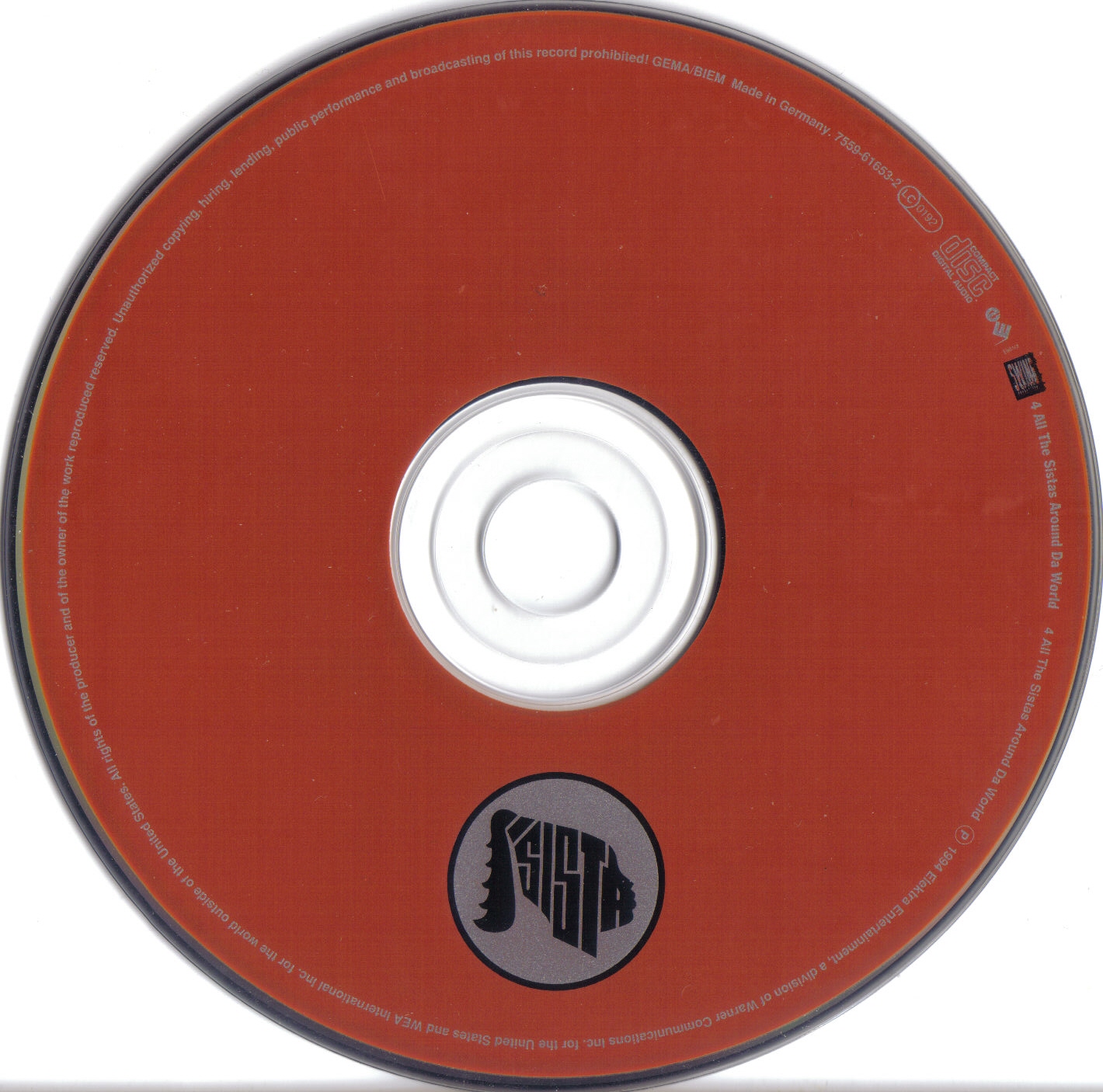 DJ RICHI.COM: SISTA - 4 ALL THE SISTAS AROUND DA WORLD (1994 DEVANTE ...