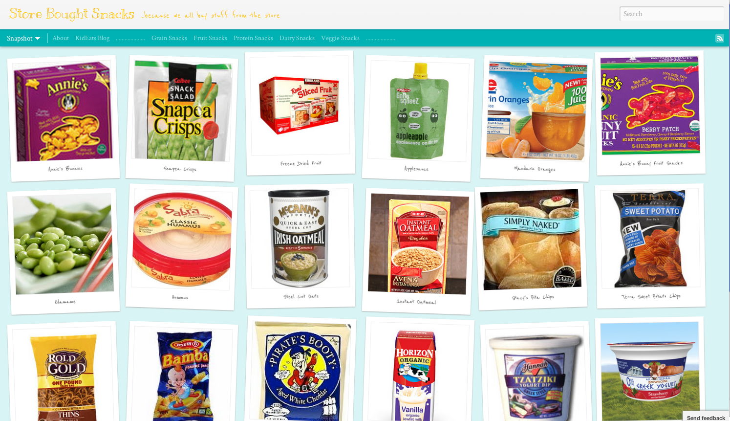 KidEats: Store Bought Snacks