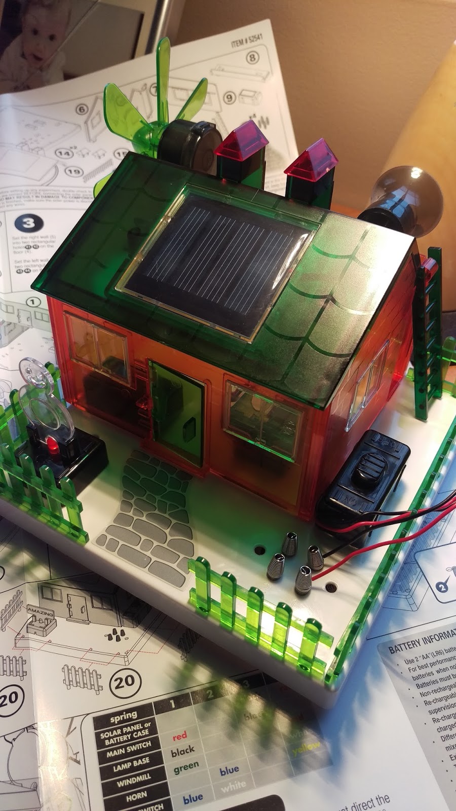 Solar House Model Project