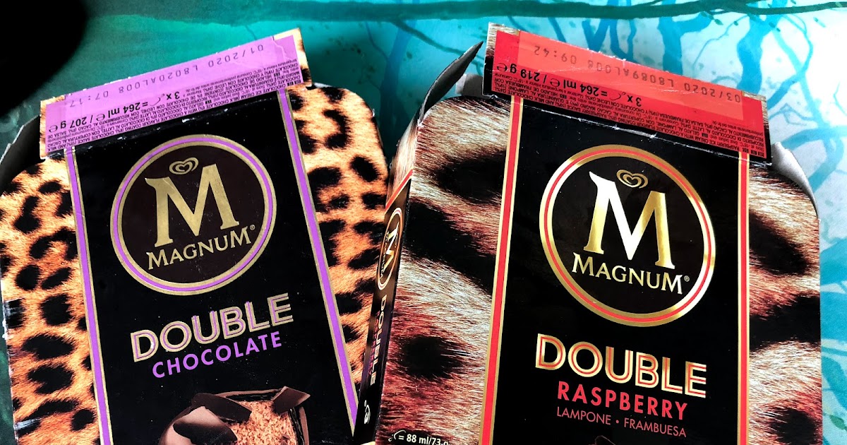 FOODSTUFF FINDS: New Magnum Double Chocolate/Raspberry/Coconut (Tesco ...