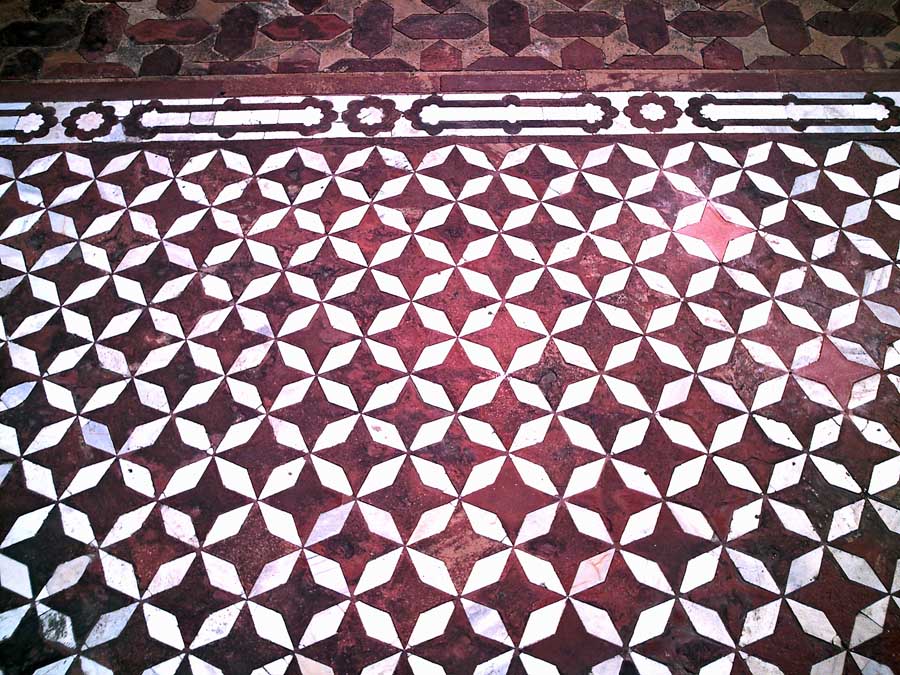 Stock Pictures: Designs and patterns from Taj Mahal interiors