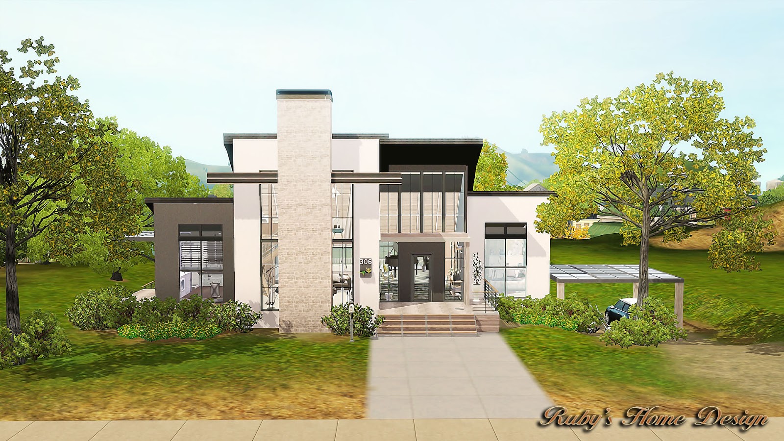 Sims3 Modern Loft [Ruby Red Sims]