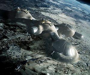 Suburban spaceman: ESA Plan Multi Dome Lunar Base Using 3D Printing