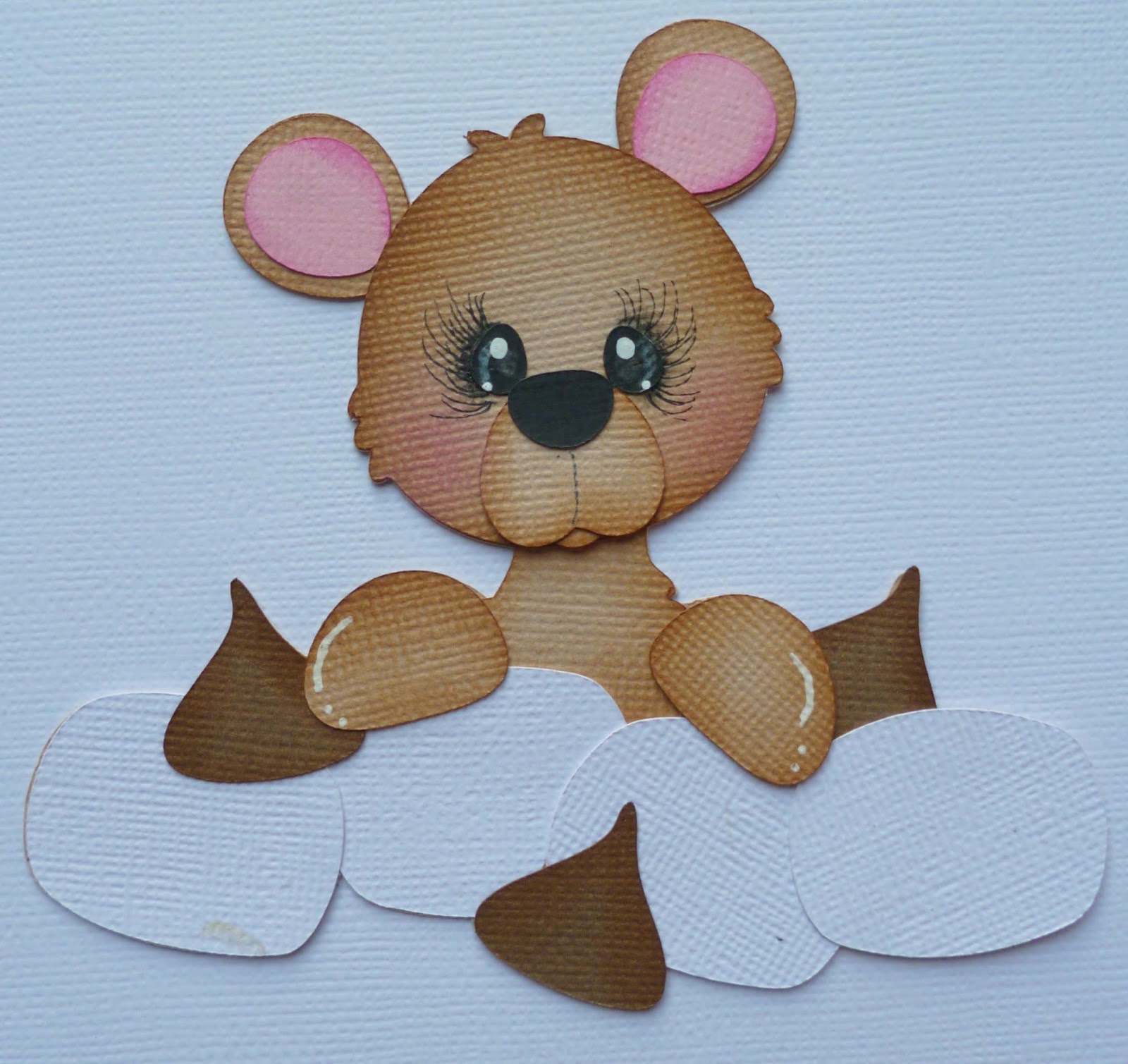 Scrapping Delight with Michelle: Hot Chocolate Bears