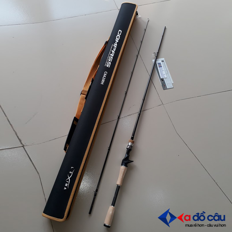 Cần Lure máy ngang Banax Compass C662MH