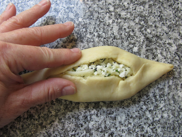 Food Lust People Love: Fatayer Jebneh - Arabic Cheese Pies #BreadBakers