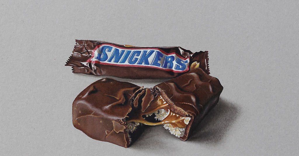 Snickers Bar Drawing - Marcello Barenghi