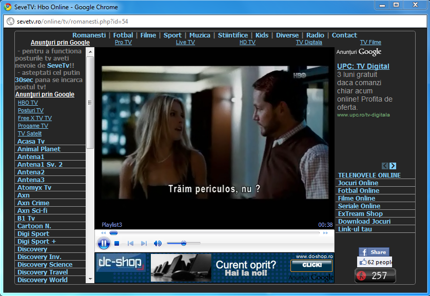 PROGRAME LA TV: PROGRAME PC PENTRU TV-ONLINE