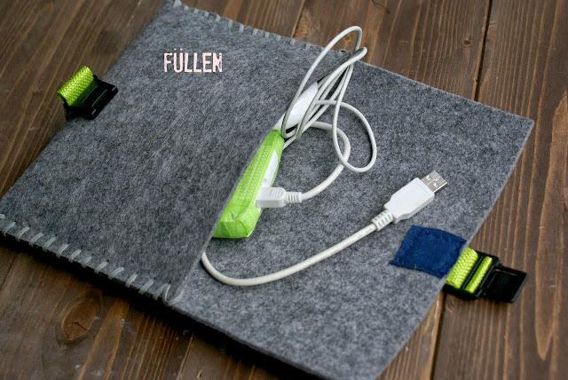DIY Cable Bag - Emilia und die Detektive