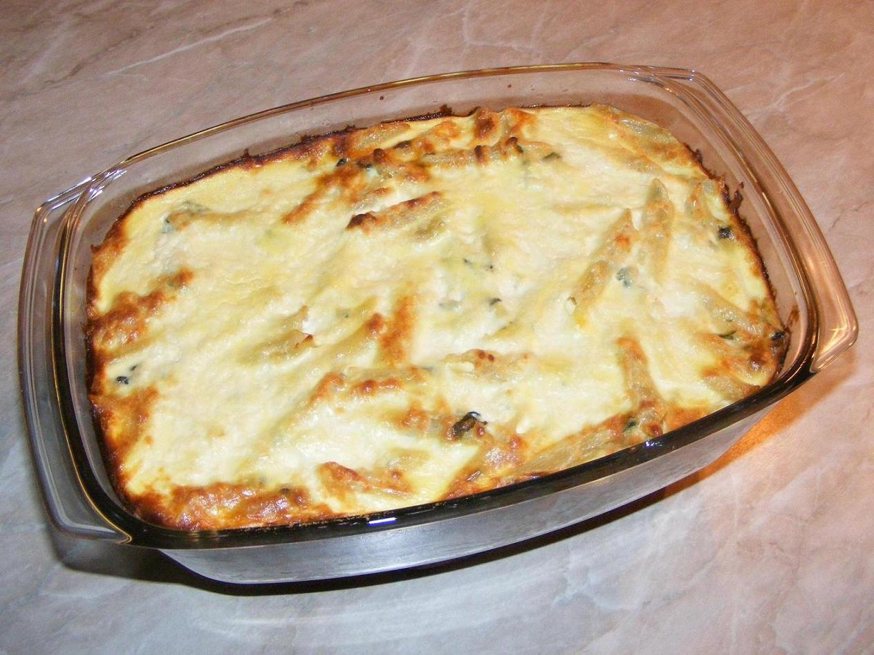 Paste cu spanac Retete budinca de paste cu branza si spanac la cuptor ...
