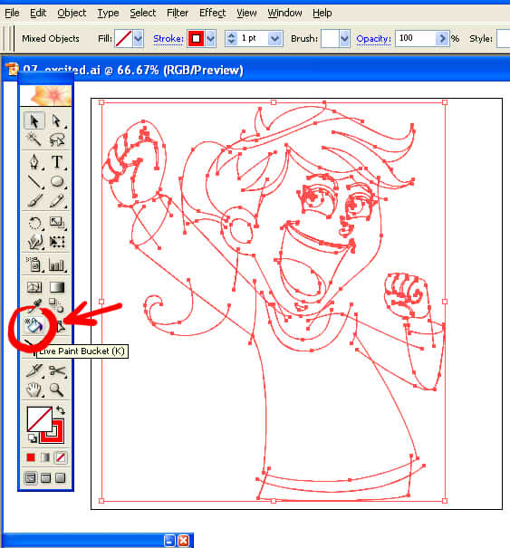 Simple Vector Character Tutorial ~ KeMotakuGraphics