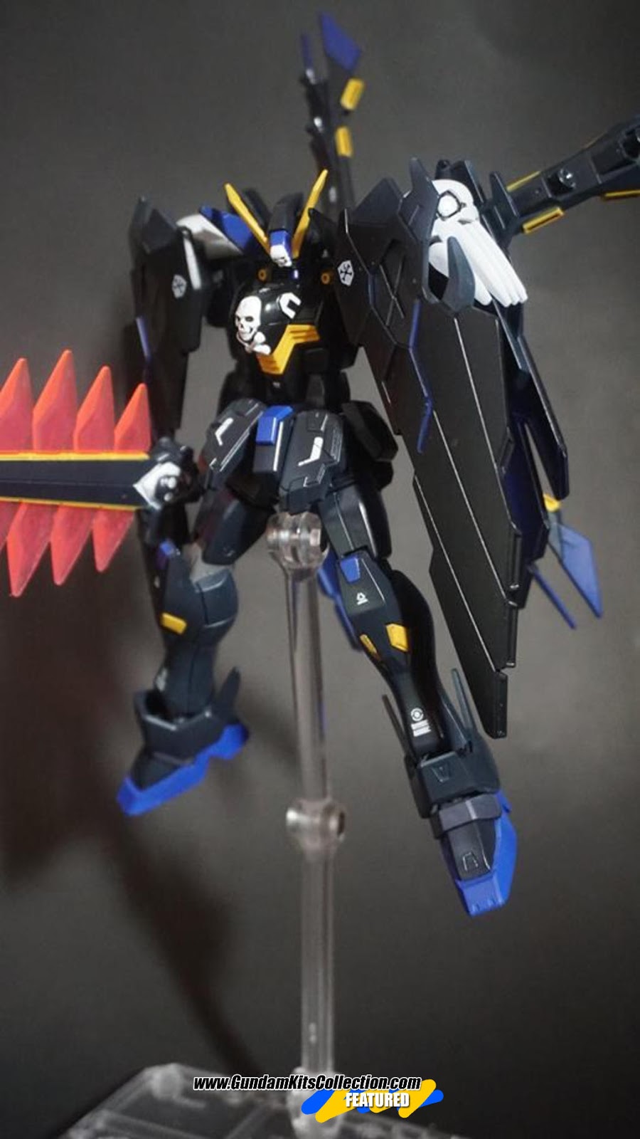Custom Build: HG 1/144 CROSSBONE GUNDAM X2 SEMI-FULL CLOTH