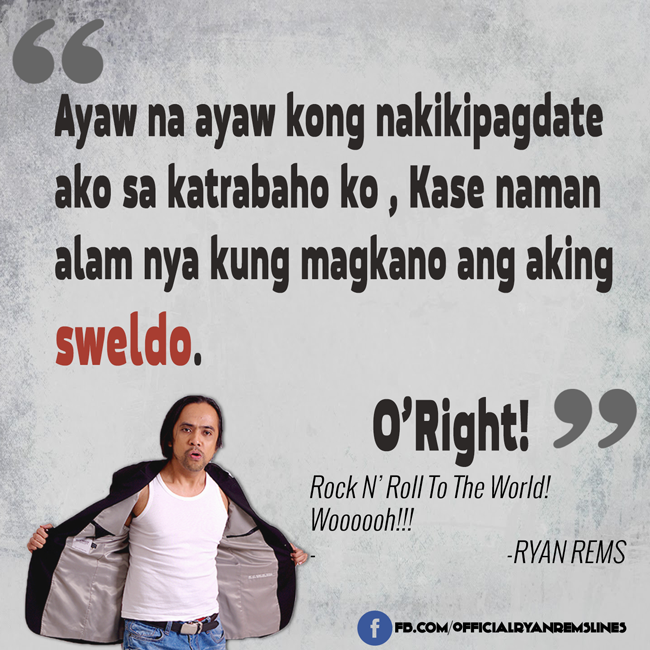 Sweldo ~ Ryan Rems' Lines