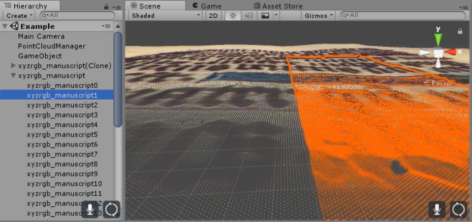Daddy Makers: 유니티 기반 3차원 포인트 클라우드 뷰어