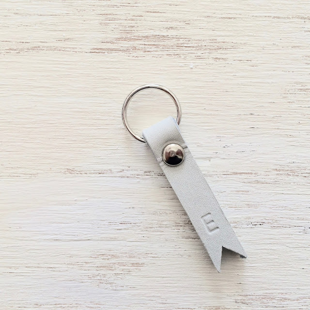 Just A Darling Life: { PRODUCT PROFILE } Mini Custom Leather Key Chains ...