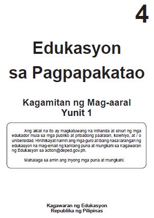 ESP 4 Learner's Material