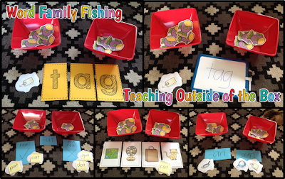 Teaching Outside of the Box...: Word Family Fun!