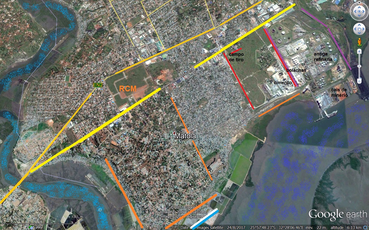 Caminho de ferro entre Lourenço Marques e Pretória - estação da Matola ...