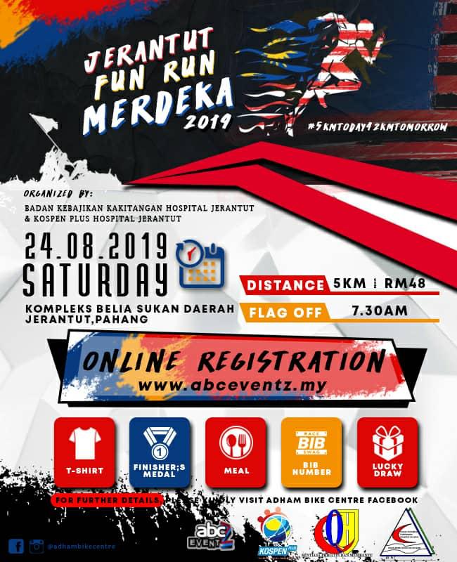 RUNNERIFIC: Jerantut Fun Run Merdeka 2019