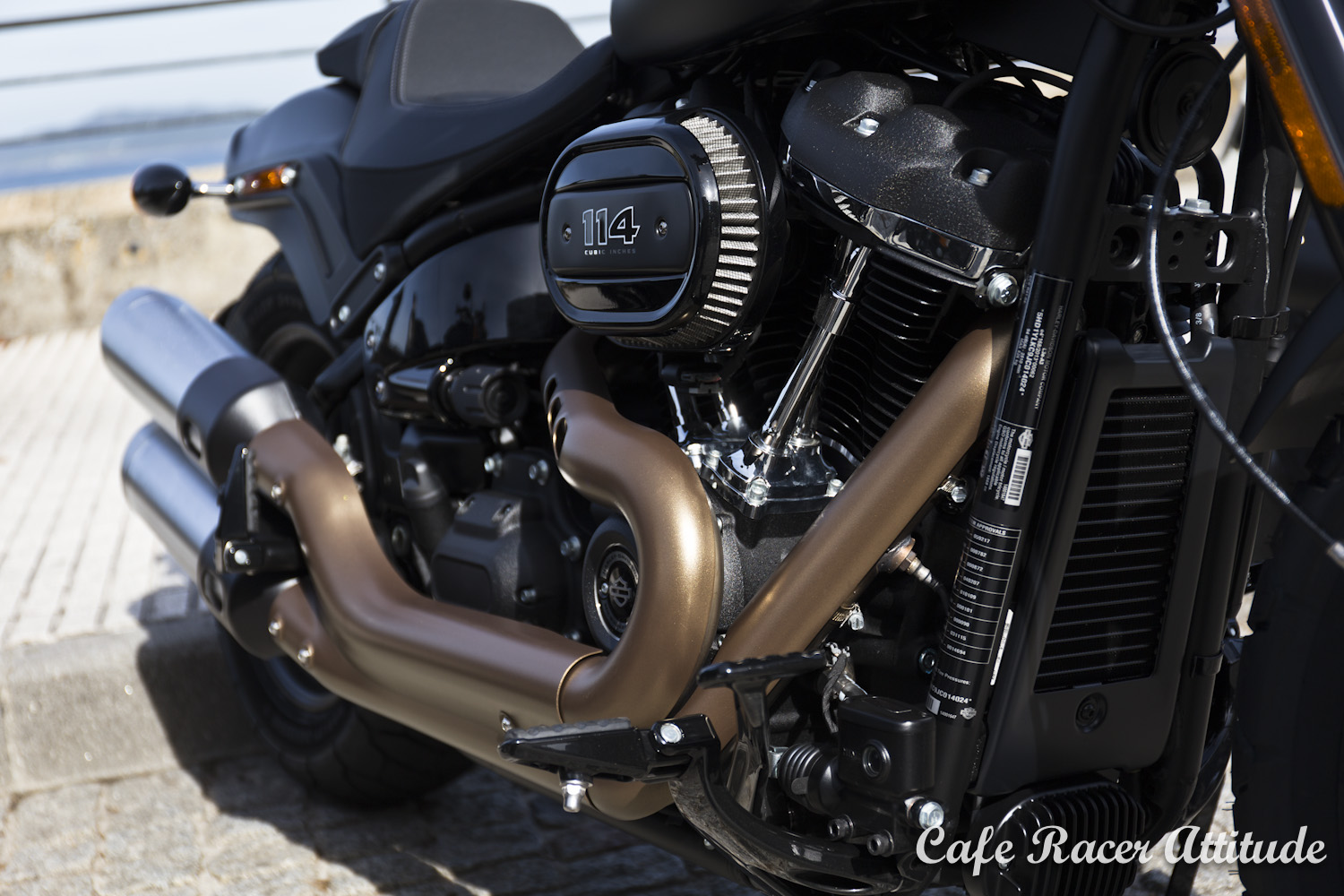 Cafe Racer Attitude: Prueba Harley-Davidson Fat Bob 114