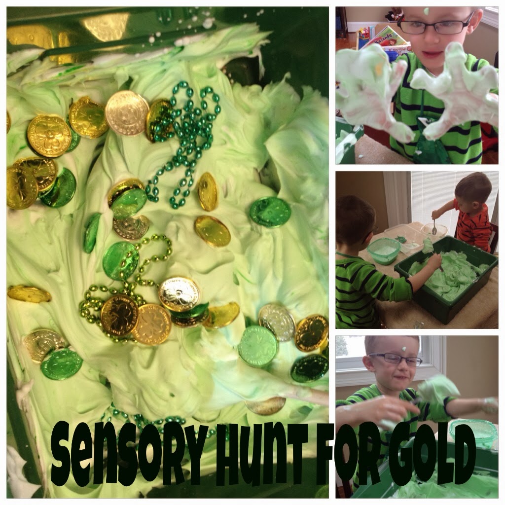 The Speech-Language MOMologist: Sensory Hunt for Gold!