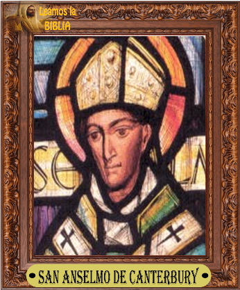 Leamos la BIBLIA: San Anselmo de Canterbury