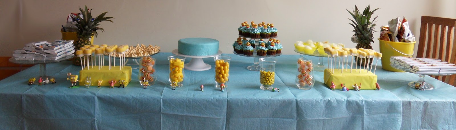 I Bake Sweet Things & Celebrate: Spongebob Squarepants Party