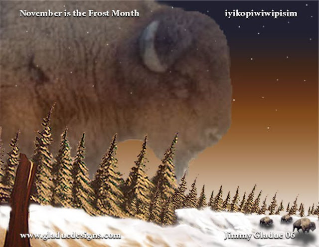 White Wolf : Calendar : Cree Months of the Year