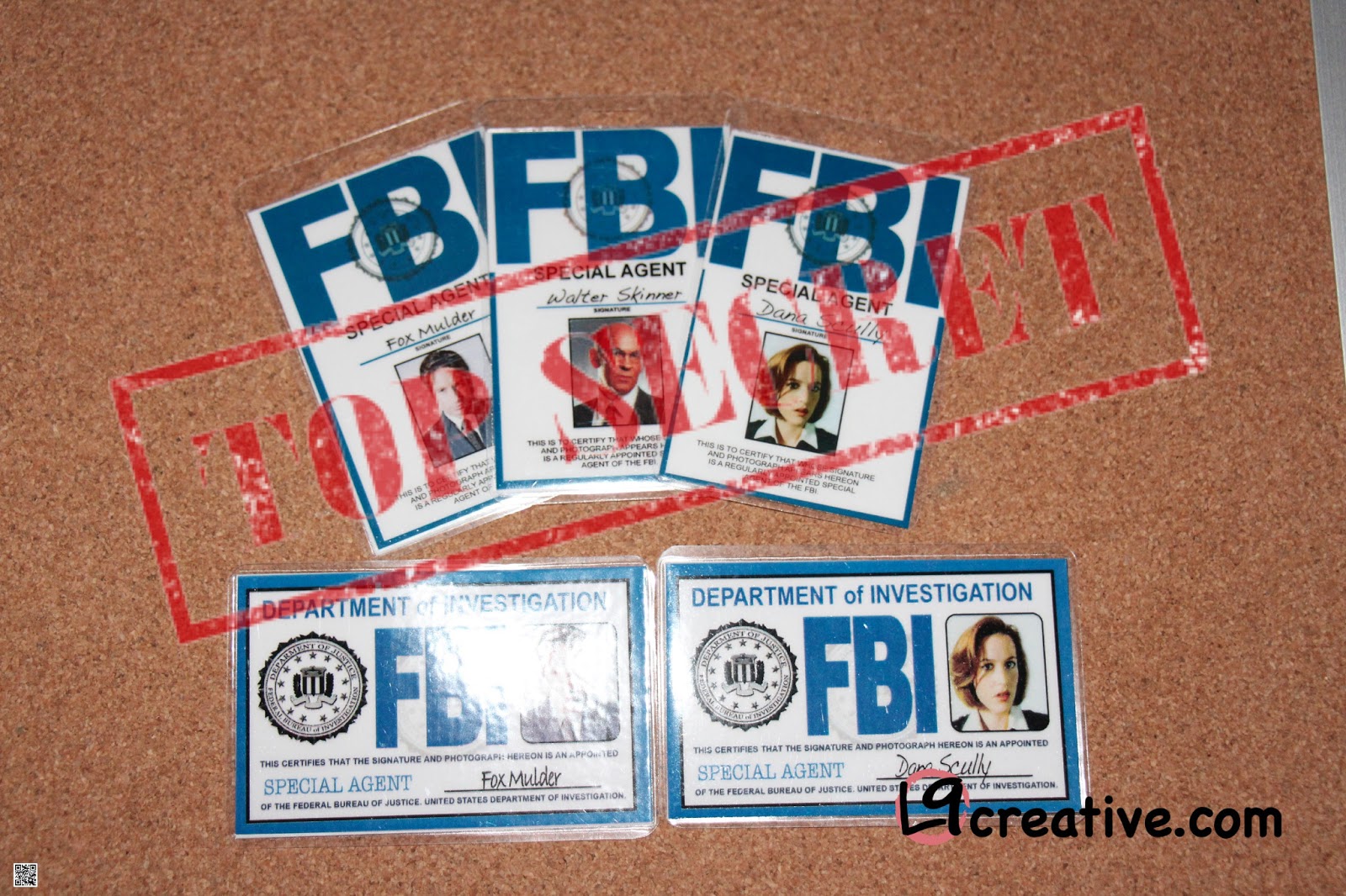 Level 9 Creative: FBI ID Card
