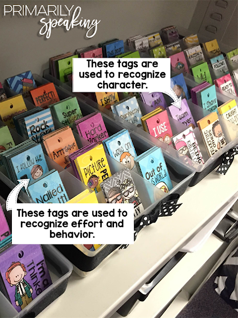 Reward Tags {Tips & Tricks} | Primarily Speaking