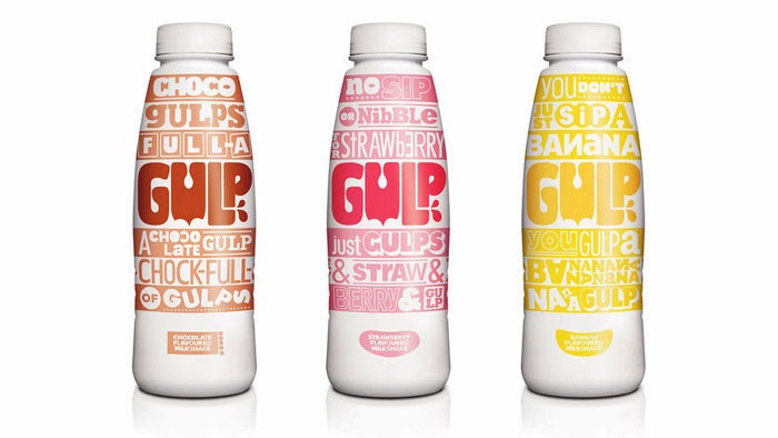 Gulp Milkshake – Packaging Of The World