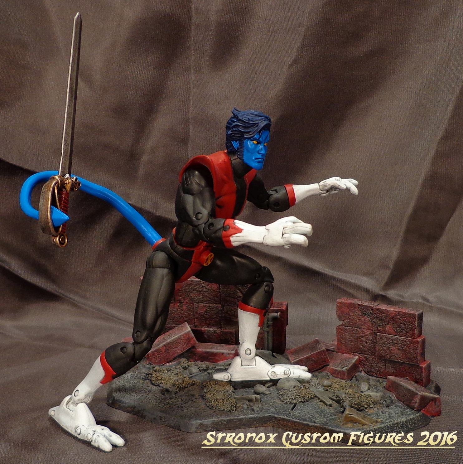Stronox Custom Figures: Marvel Legends: Nightcrawler