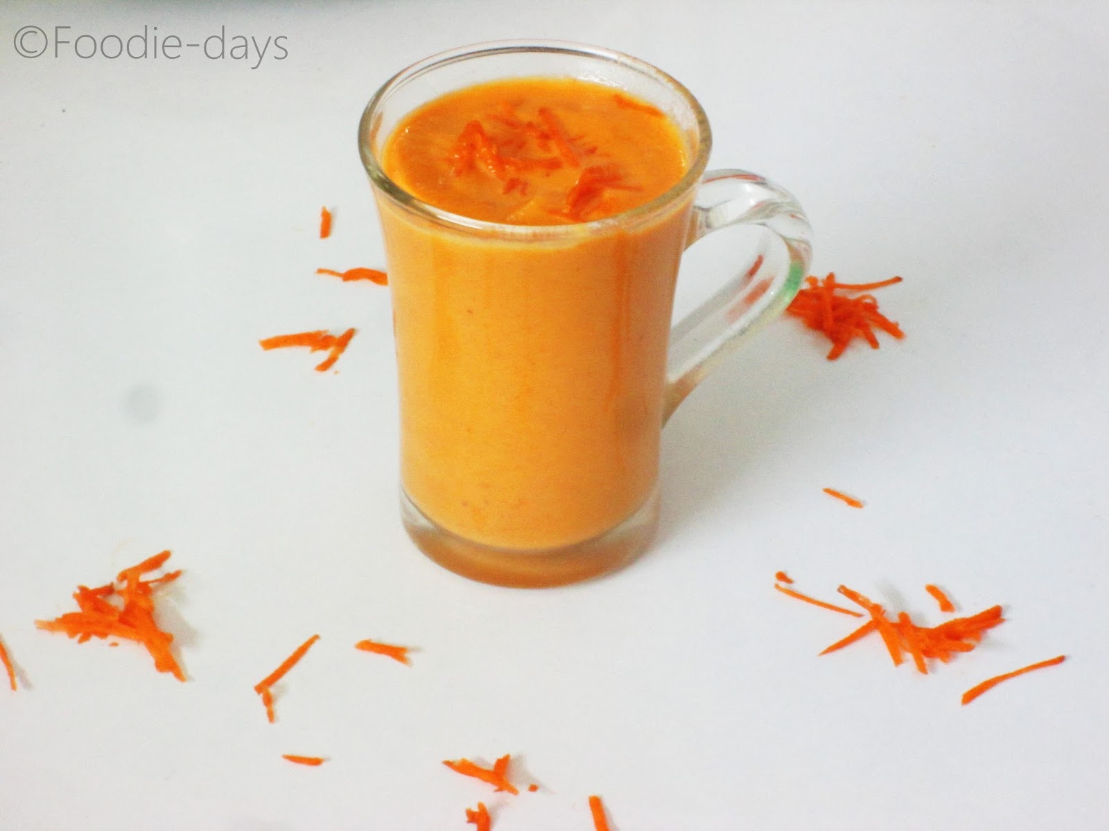 Carrot Milkshake