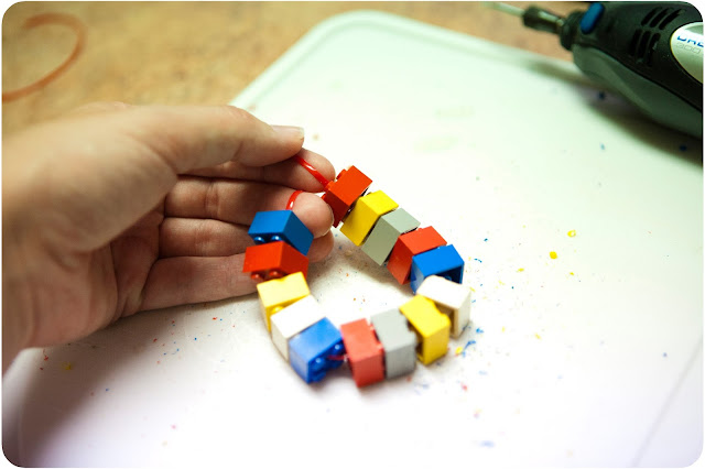 The Life of a Wanna-Be Super Mom: Lego Bracelet