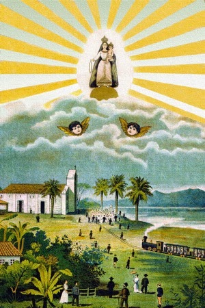 A verdadeira História de Nossa Senhora do Rocio. ~ All by Cris Couto.