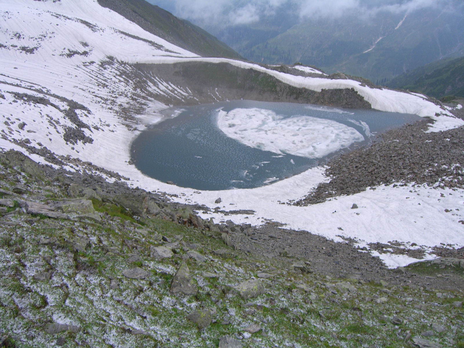 Ansoo Lake Pakistan - Natural Beauty
