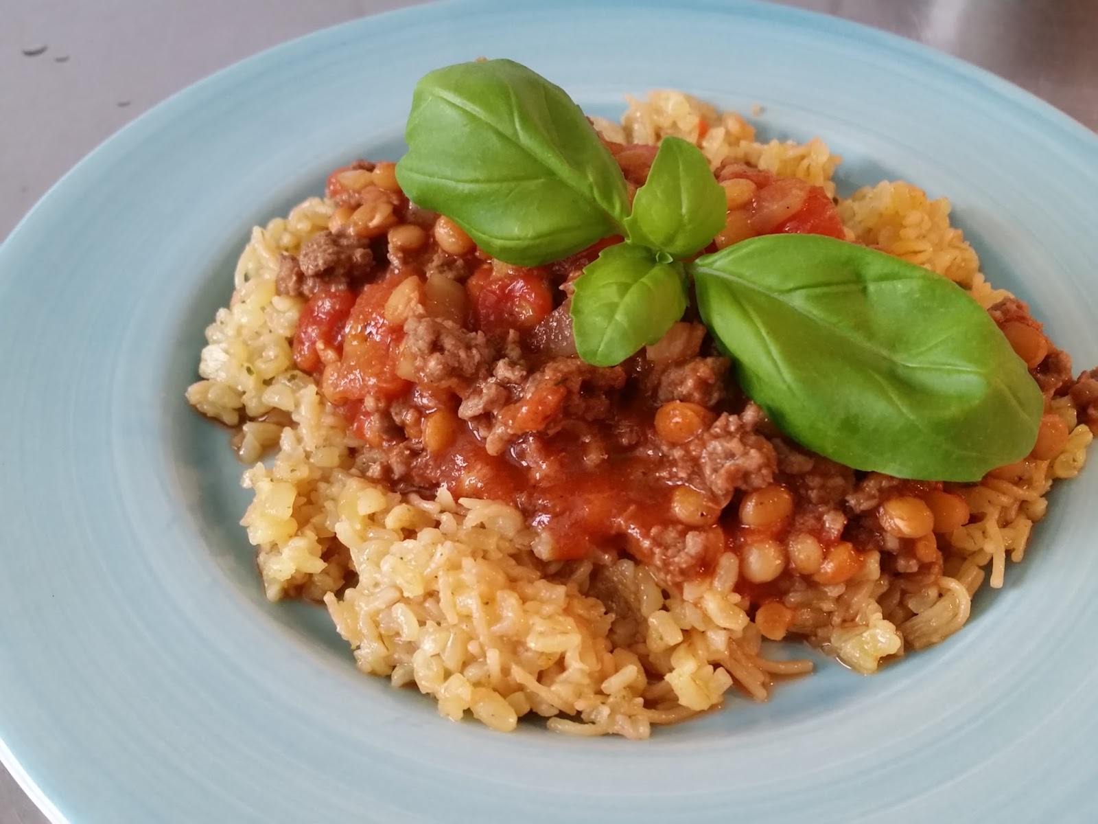 SYSTRARNAS GODASTE: Arabisk köttfärssås med röda linser