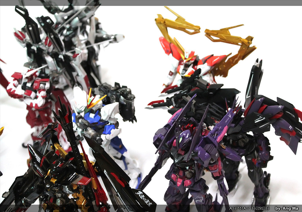 MG 1/100 Gundam Astray Series by Ang Ma Image Gallery