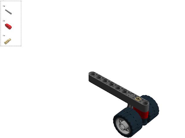 Robot Arduino: Robot Arduino Minibloq Lego technic 9390