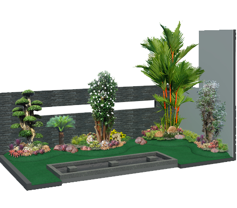 Contoh desain 3d | Jasa desain taman manado - JASA TUKANG TAMAN JAWA TIMUR